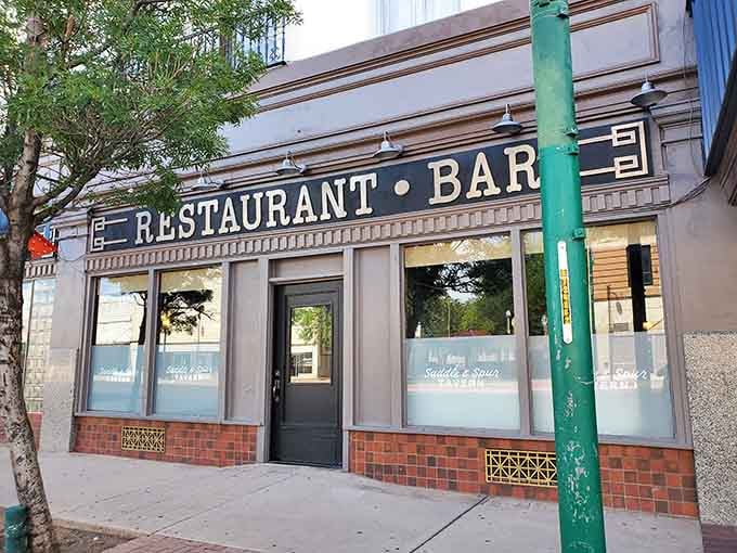 Step inside for drinks where cowboys and modern folks share the same appreciation for a well-poured beverage.