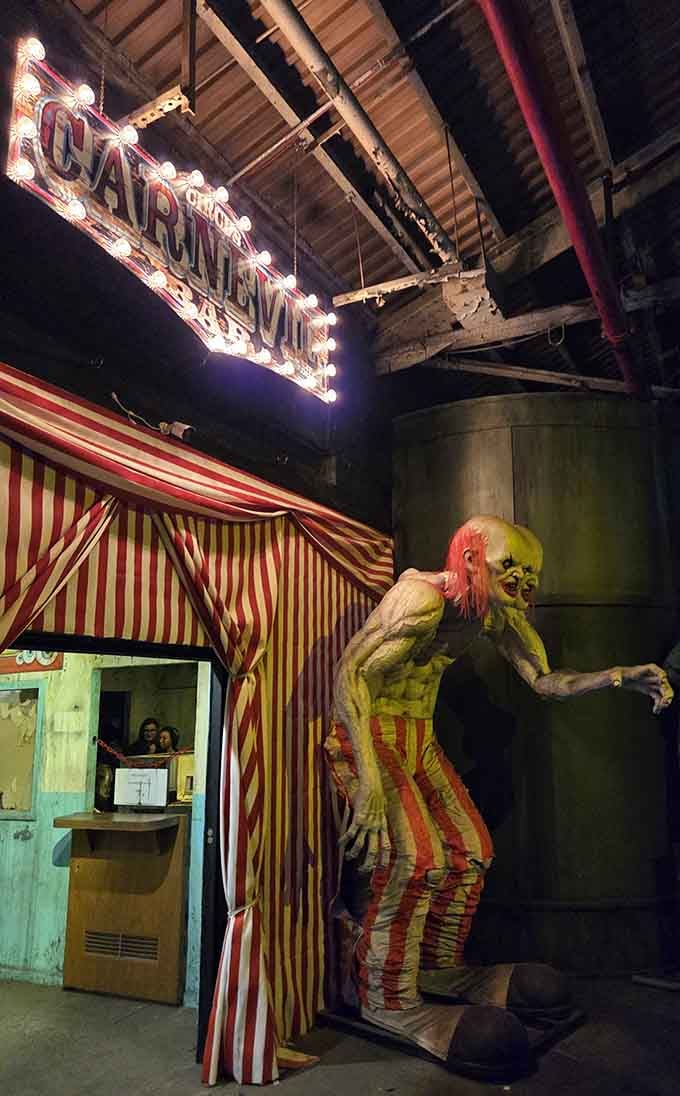 The carnival called and said they want their nightmares back, but Factory of Terror said no thanks.