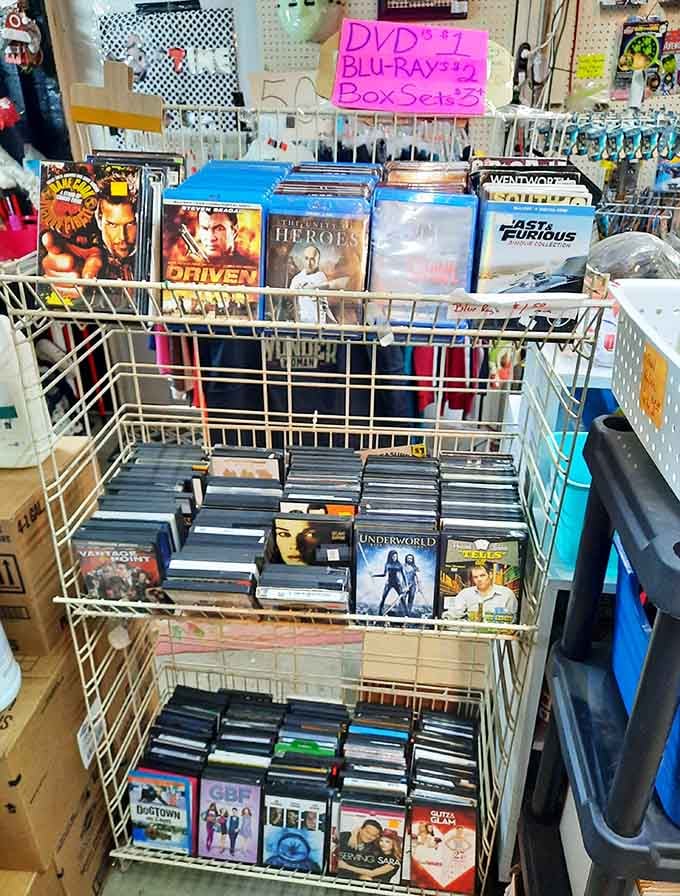 DVDs and Blu-rays offer entertainment options that streaming services wish they could organize this neatly.