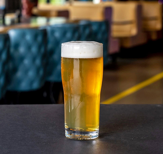 A perfectly poured pint with a proper head; sometimes the simple pleasures are the ones worth celebrating most.
