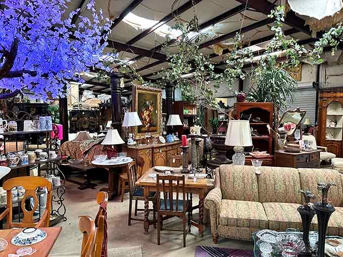 Step inside and prepare for sensory overload in the best possible way, vintage treasures everywhere you look.