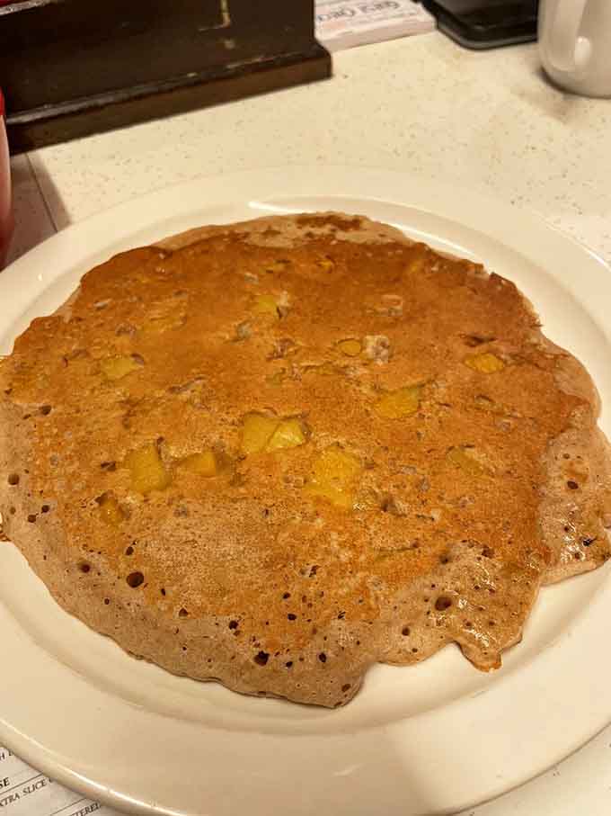 Peach cobbler for breakfast? When it's baked into a pancake this gorgeous, absolutely yes, every single time.