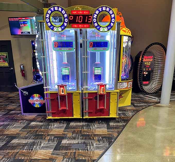 Classic redemption games flash and beep like a Vegas casino designed specifically for the elementary school set.