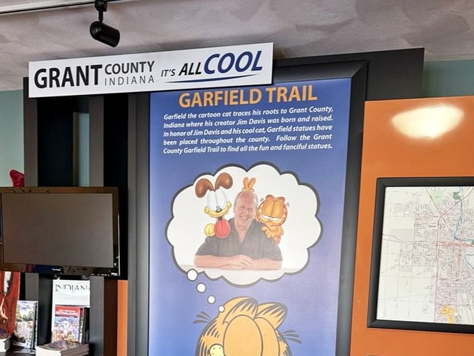 Grant County proudly declares its connection to the world's most famous lasagna enthusiast and cartoon legend.