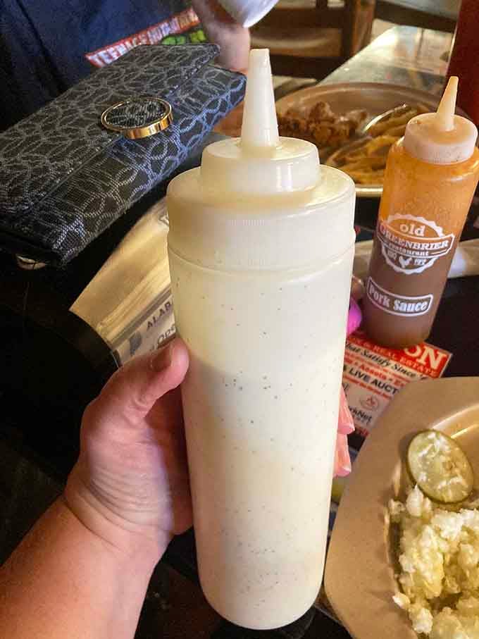 That white sauce isn't just condiment, it's Alabama's secret weapon in the great barbecue debates of our time.
