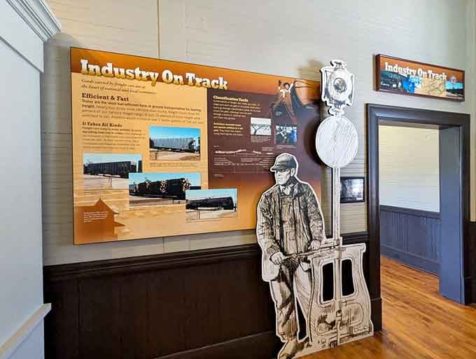 Learn how railroads literally moved American industry forward, one freight car at a time, right here.