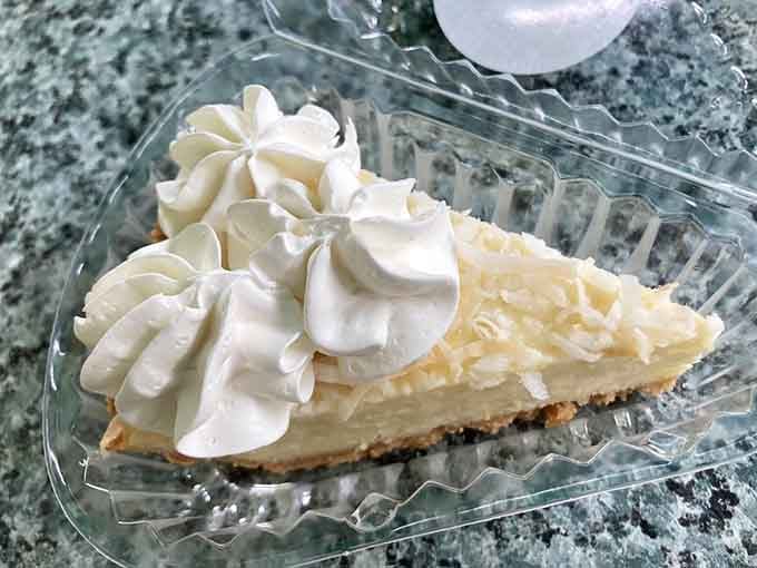 Coconut key lime pie proving that some flavor combinations are simply meant to be together forever.
