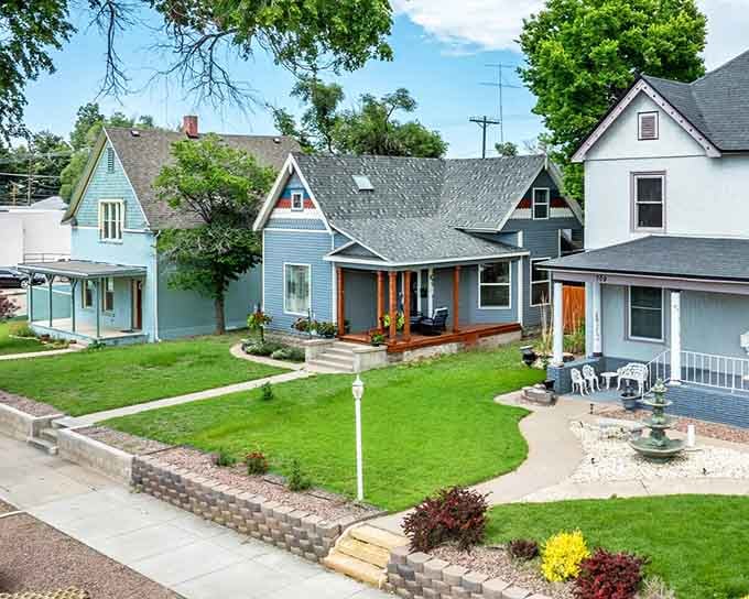 Charming homes with actual yards where you can garden without taking out a second mortgage first.