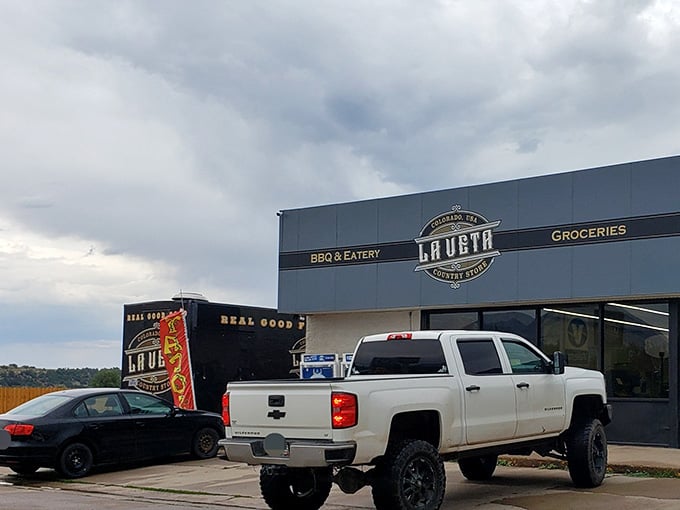 When your local grocery store looks this good, you know the town takes pride in every detail.