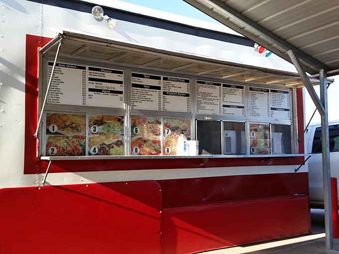 Lucy's Tacos serves up street-style authenticity from a cheerful red trailer that knows exactly what it's doing.