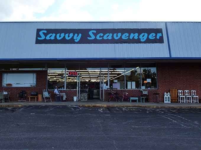 Savvy Scavenger isn't just a clever name—it's a lifestyle choice for anyone who's ever rescued furniture from certain doom.