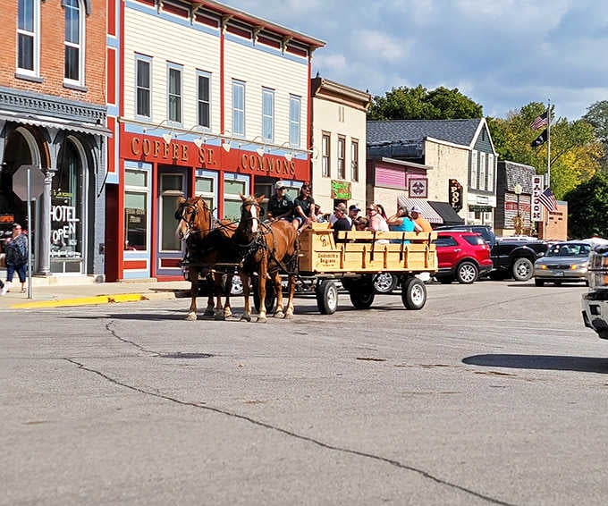 Horse-drawn wagon tours prove that sometimes the slowest way to see something is actually the best way.