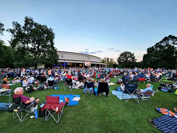 Tanglewood's lawn concerts turn classical music into the world's most sophisticated picnic experience.