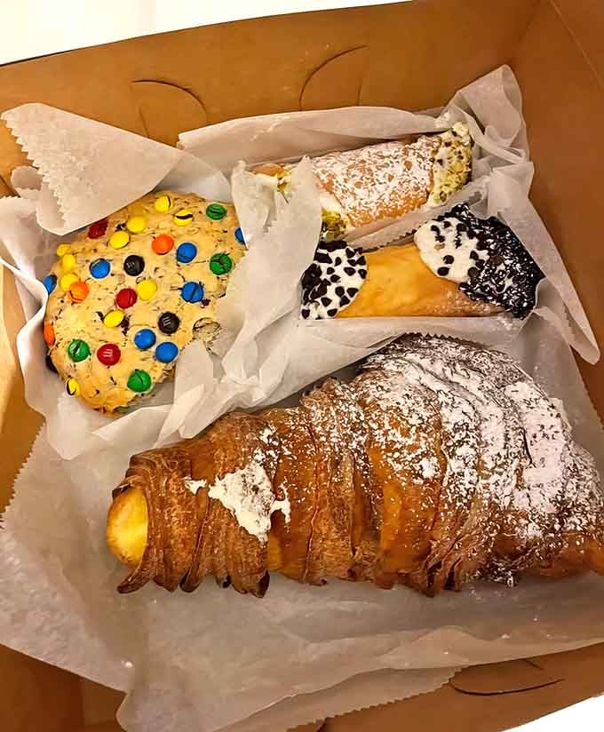 This pastry lineup looks like it's ready for its close-up, and honestly, who could blame them for showing off?