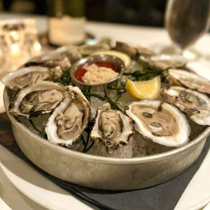 Fresh oysters on ice&mdash;proof that Ohio knows how to bring the ocean inland without losing any of the magic.