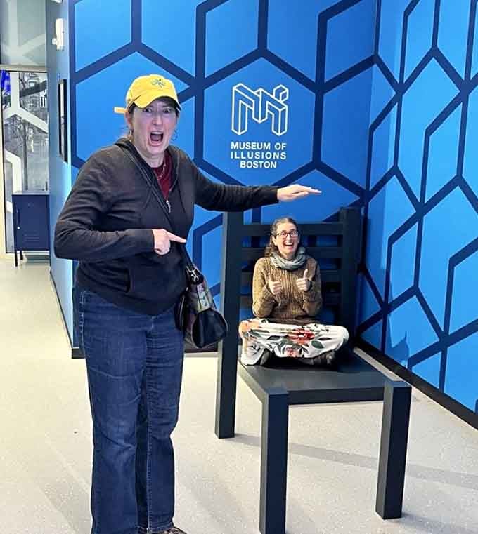 The Beuchet Chair makes you look impossibly tiny, finally giving your tall friends something to laugh about for once.