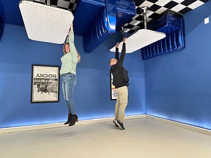 The ceiling is now the floor, up is down, and your brain has officially left the building for lunch.