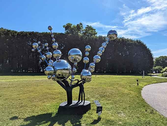 Even the outdoor sculptures capture that playful spirit of discovery that makes this museum so special.