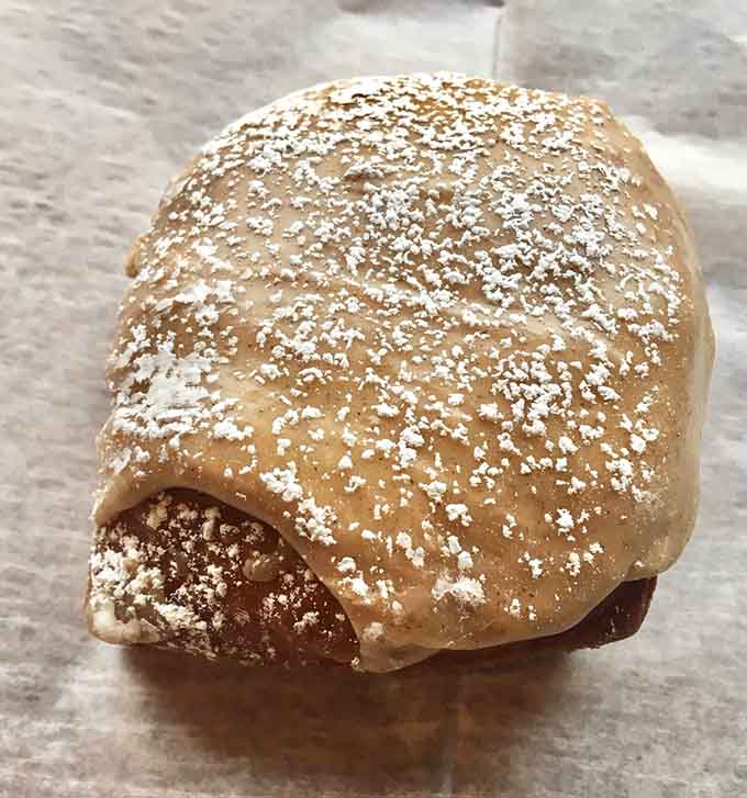 Powdered sugar dusted perfection that tastes like Sunday morning breakfast transformed into handheld form.