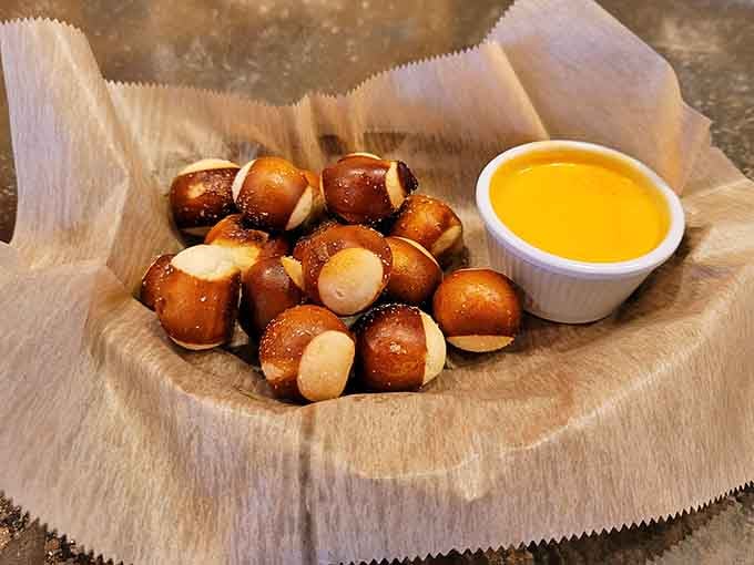 Soft pretzel bites with beer cheese dip prove that some combinations were simply meant to be together forever.