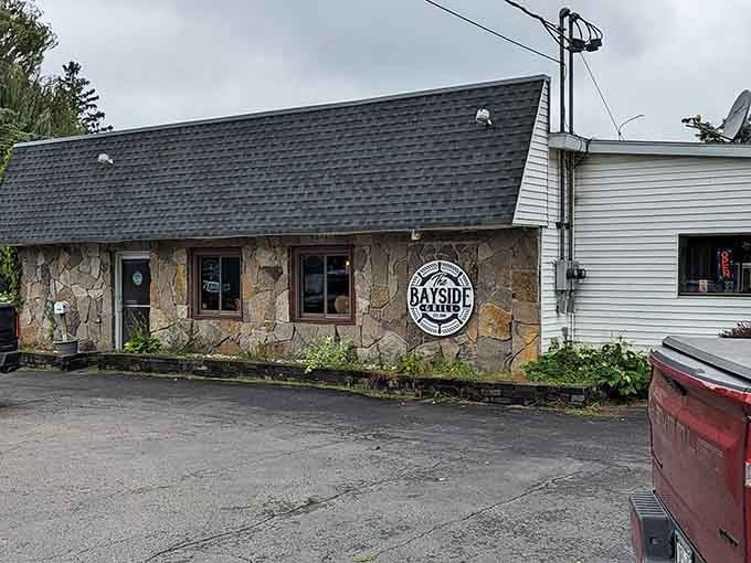 The Bayside Grill sits ready to serve hungry locals who know good food doesn't need fancy surroundings.