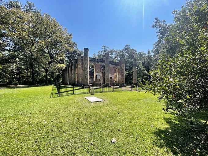 Standing strong despite everything thrown at it, literally, this structure defines Southern resilience perfectly.