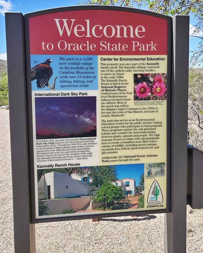That welcome sign isn't lying: 4,000 acres of wildlife refuge waiting to surprise every visitor who ventures in.