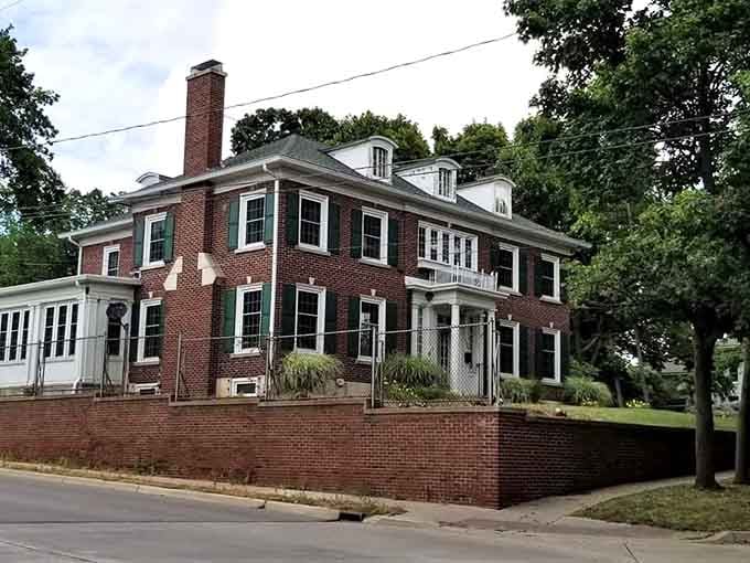 This historic brick home showcases the craftsmanship that made Michigan's residential architecture worth preserving and admiring.