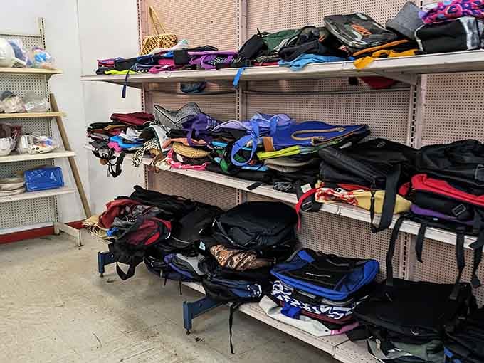 Backpacks and bags in every color imaginable, ready to carry your life's adventures without breaking the bank.