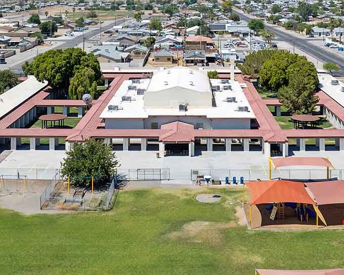 Local schools sit nestled in the community, where everyone knows everyone and that's considered a feature, not a bug.