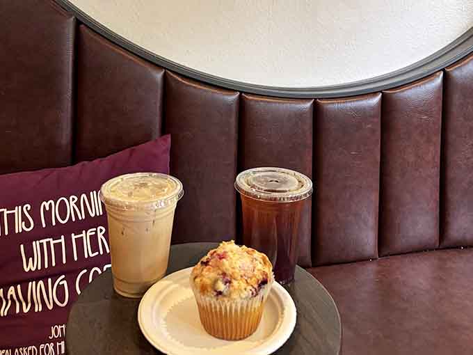 This muffin sits ready to make your morning infinitely better, one tender, delicious bite at a time now.