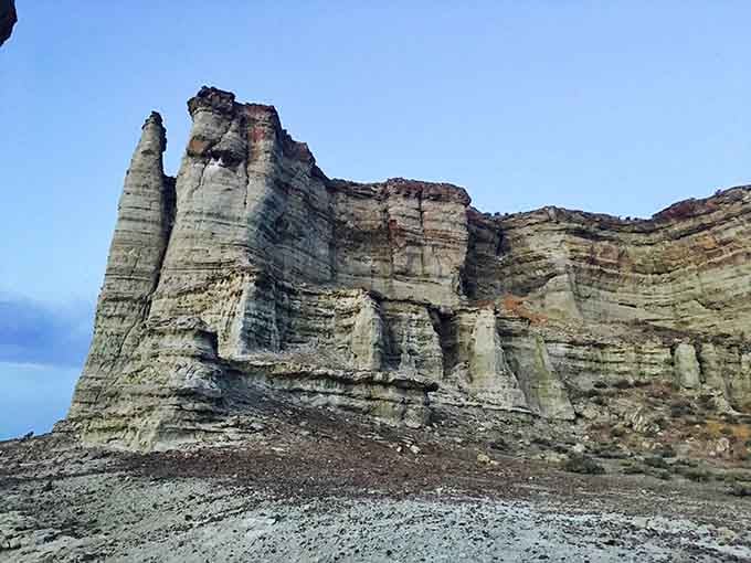 Each pillar tells a story written in layers of sediment, like Earth's own version of a really long novel.