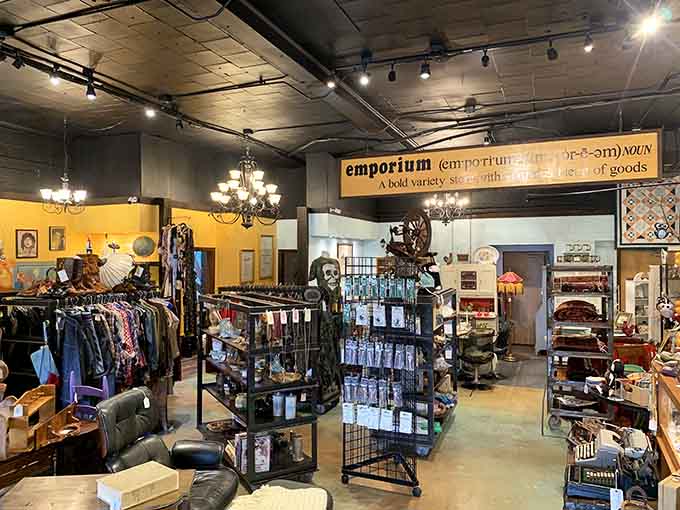 West End Emporium mixes vintage finds with modern goods, creating shopping confusion in the absolute best way.