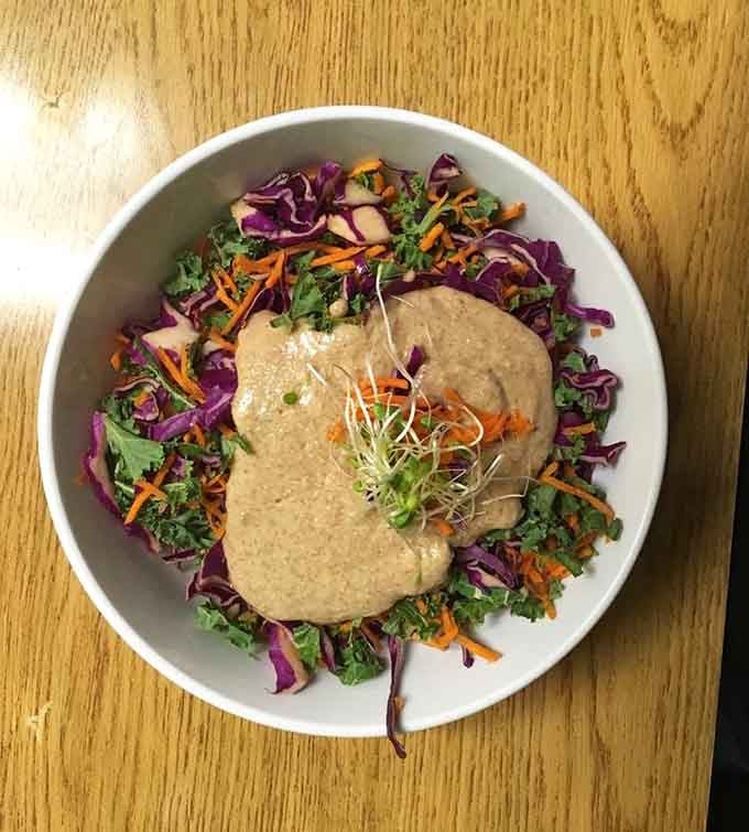 This Pad Thai bowl brings the heat and flavor without requiring a passport or dealing with jet lag afterward.