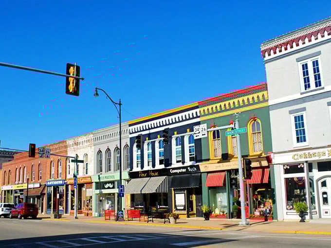 Downtown Princeton serves up that colorful storefront energy that makes you want to park and actually browse instead of doom-scrolling.