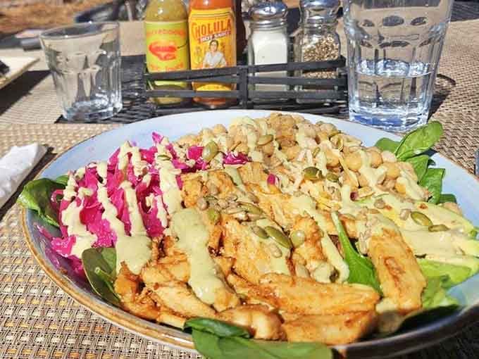 The Bounty Bowl proves that eating healthy doesn't mean eating small portions, thank goodness for that revelation.