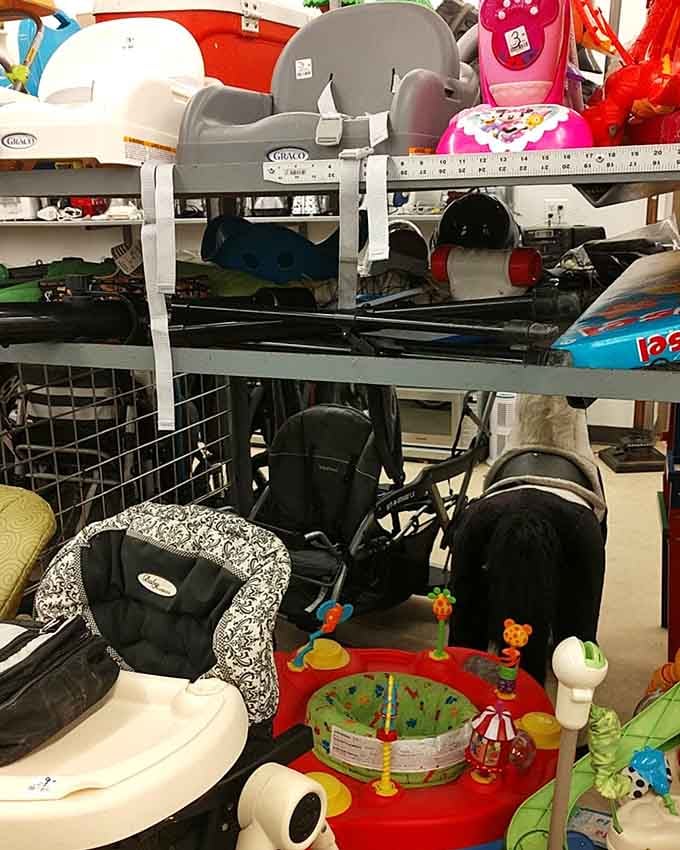 Baby gear galore means parents can outfit their little ones without sacrificing their retirement fund to do it.