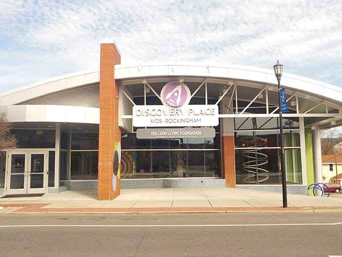 That colorful facade promises hands-on fun where kids learn without realizing they're getting smarter by the minute.