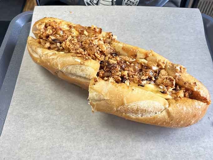 The Tandoori Chicken Cheesesteak brings Indian spices to Pennsylvania, proving fusion food can be absolutely magnificent when done right.