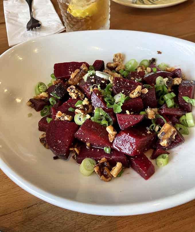 Earthy sweetness elevated to art, because vegetables deserve this kind of loving attention too.