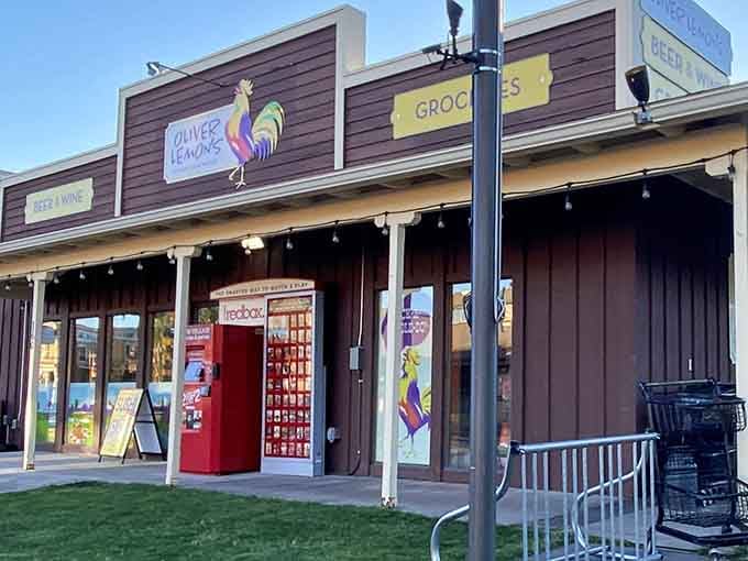 Oliver Lemon's storefront sports that classic Western look that makes you want to mosey instead of walk normally.