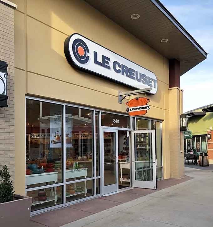 French cookware at outlet prices makes you feel fancy without the fancy price tag attached to it.