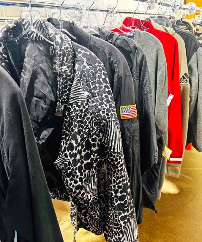 From everyday basics to statement pieces, these racks prove that one person's closet purge is another's fashion jackpot.