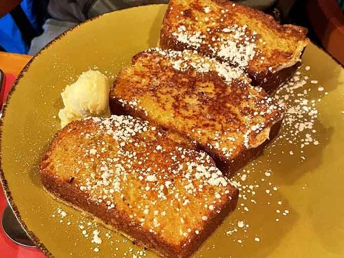 Golden, fluffy, and dusted with powdered sugar, this French toast is what breakfast dreams are made of every single time.