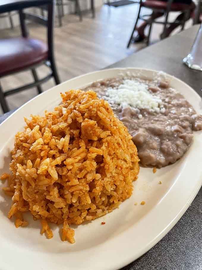 That perfectly seasoned Mexican rice tells you everything about a kitchen's attention to detail and authentic cooking methods.
