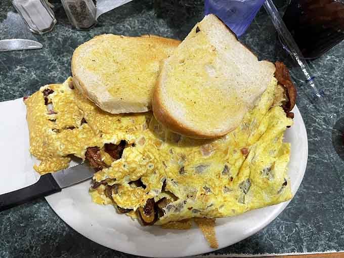 When your omelette needs its own zip code, you know you're in the right place for breakfast.
