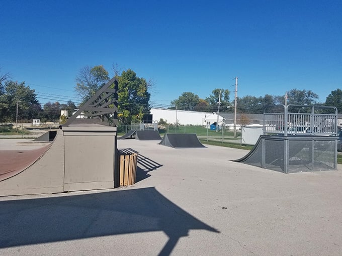 Vermilion Skate Park offers ramps and rails where gravity becomes optional and scraped knees are badges.