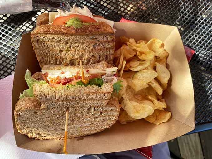 The turkey club that'll make you forget every sad desk lunch you've ever endured in your entire life.