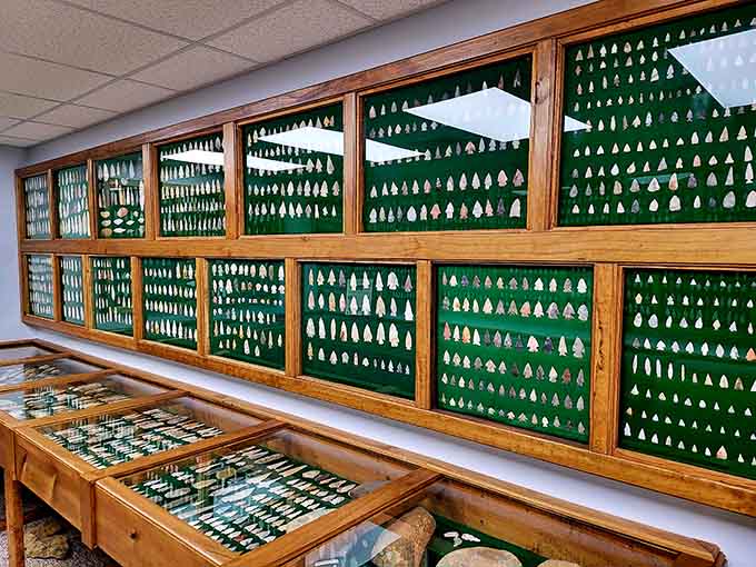 Local history preserved in displays that tell the story of how this community came to be what it is.