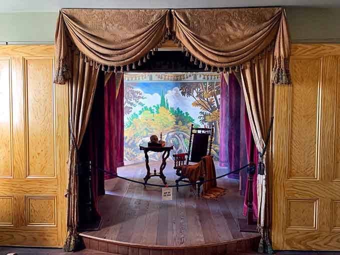 The Tanner Troupe Theatre stage awaits its next performance, though some say the shows never really stopped.